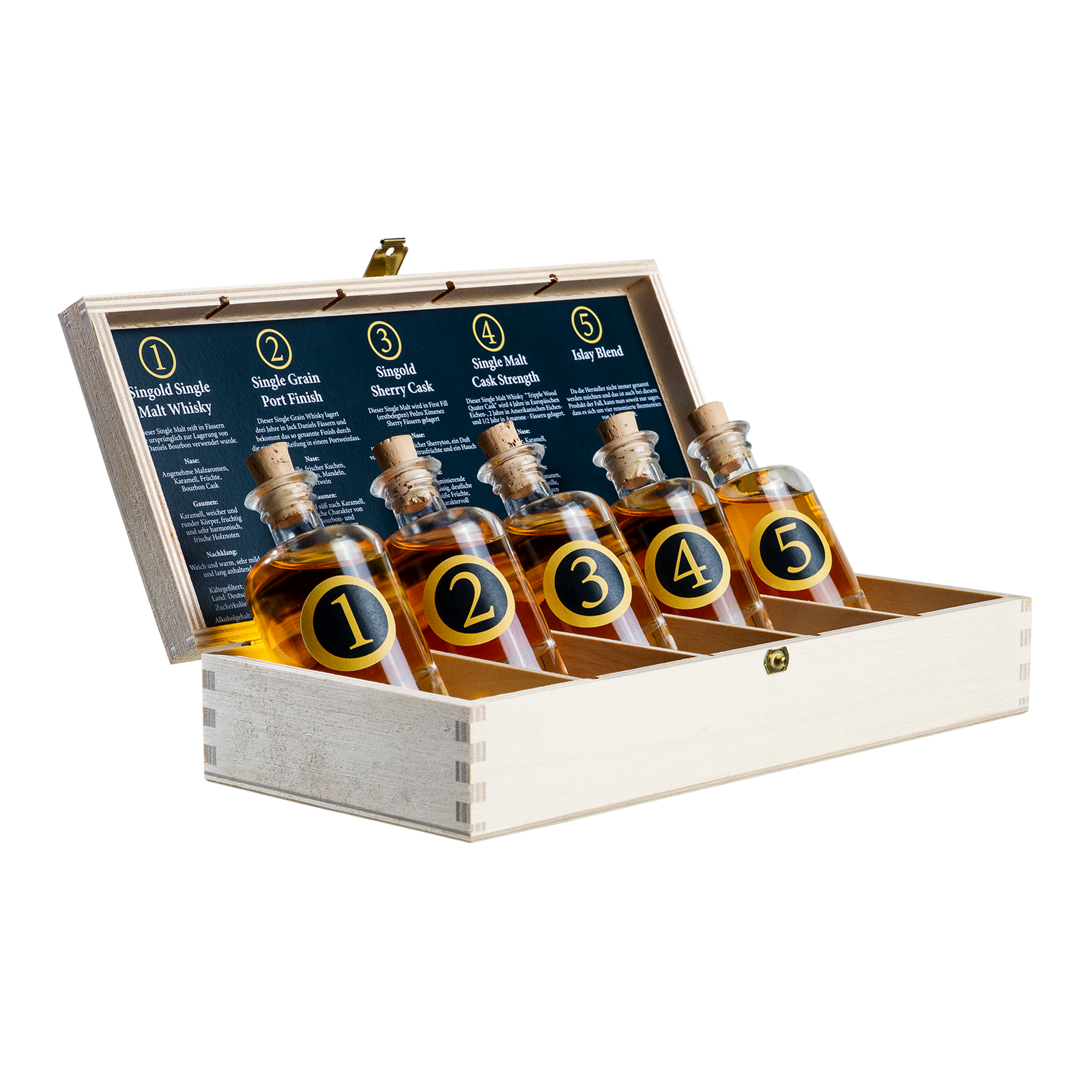 Sin Gold "Single Malt Tasting Box" | mcwhisky.com